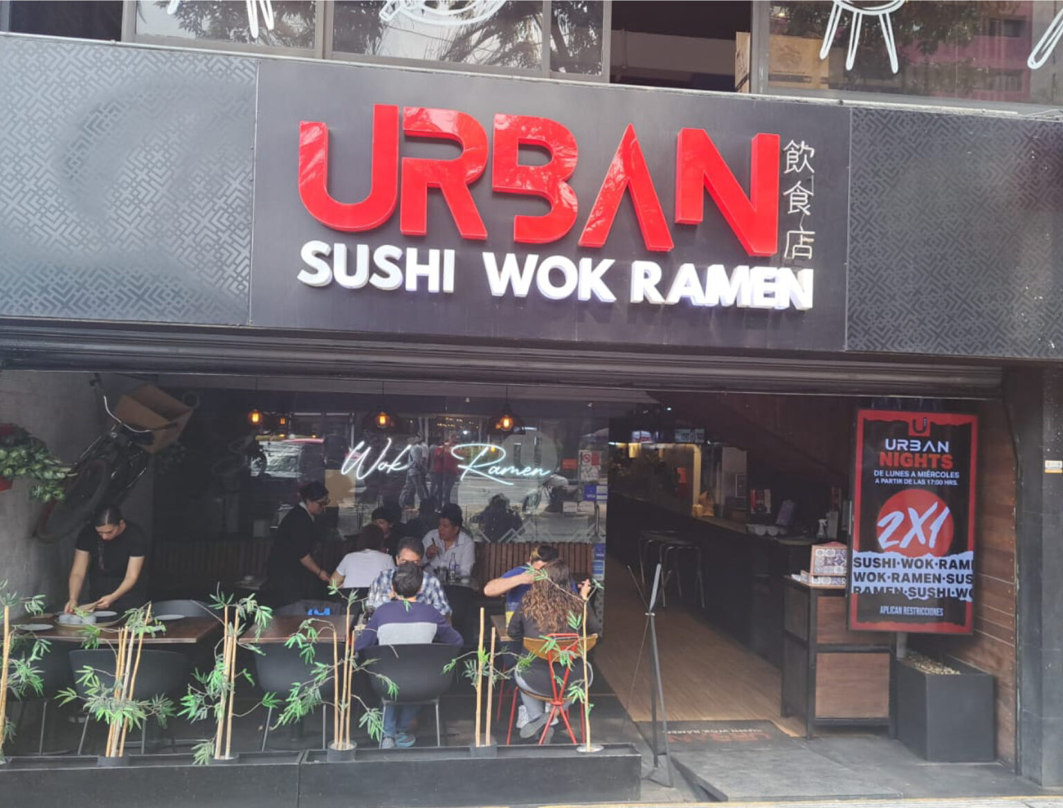 Sucursales – Urban – Sushi Wok Ramen